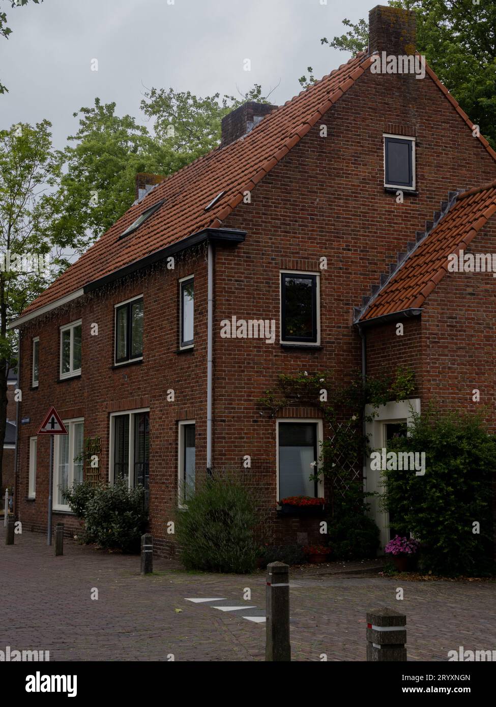 Typical brick house from the Netherlands Stock Photo - Alamy