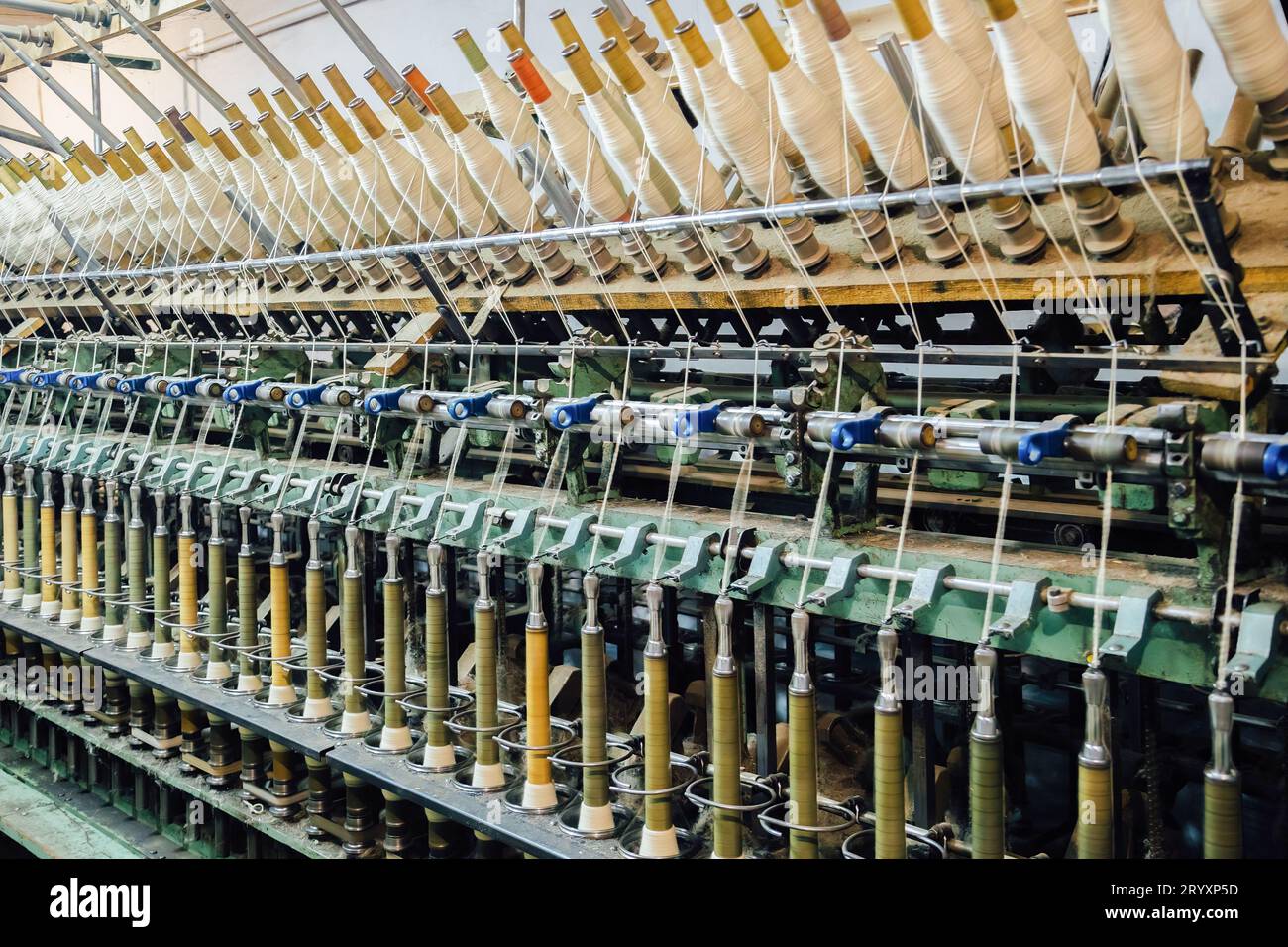 Wool spinning machine hi-res stock photography and images - Alamy