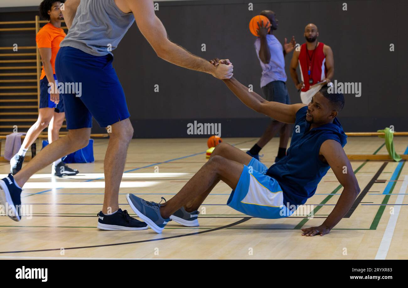 African american basketball coach hi-res stock photography and images ...