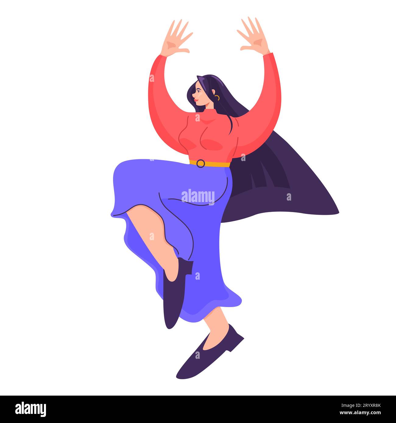 Cartoon equality gender hi-res stock photography and images - Alamy