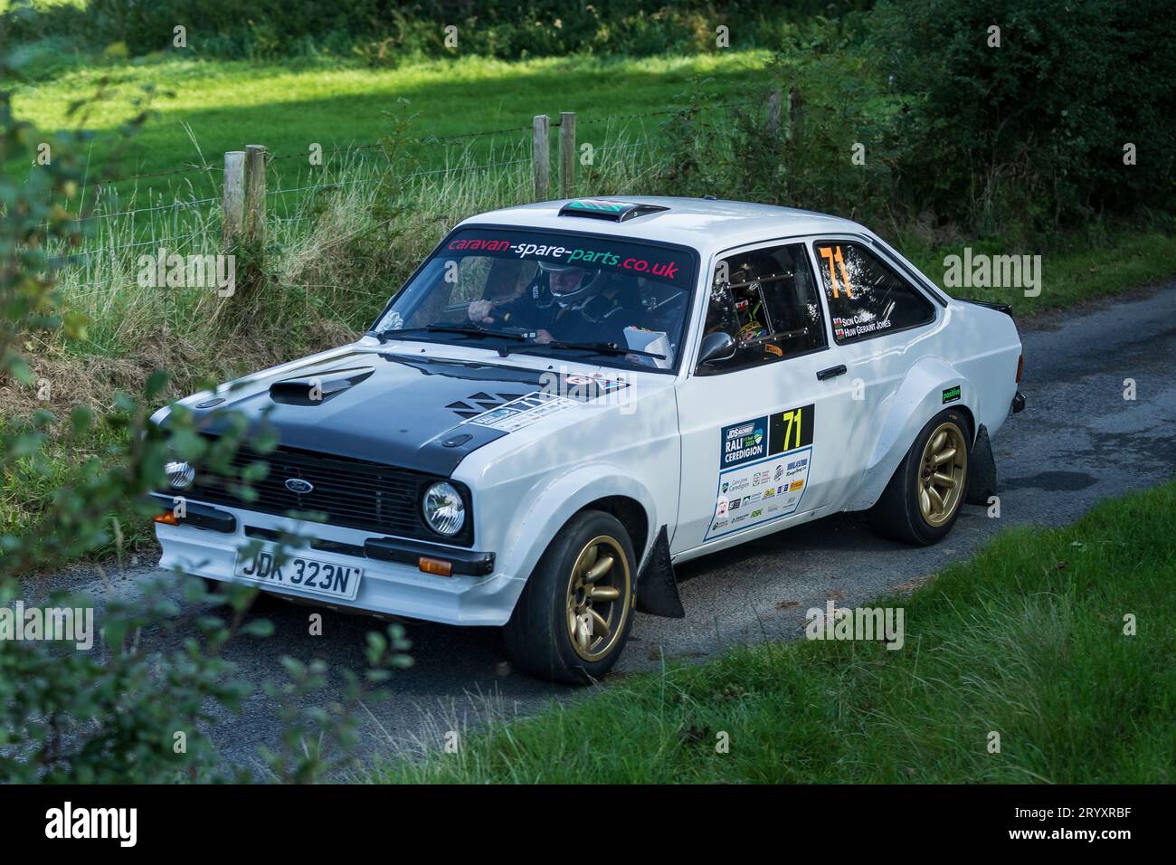 Ceredigion, Wales - 02 September 2023 Rali Ceredigion: Hugh-Geraint ...