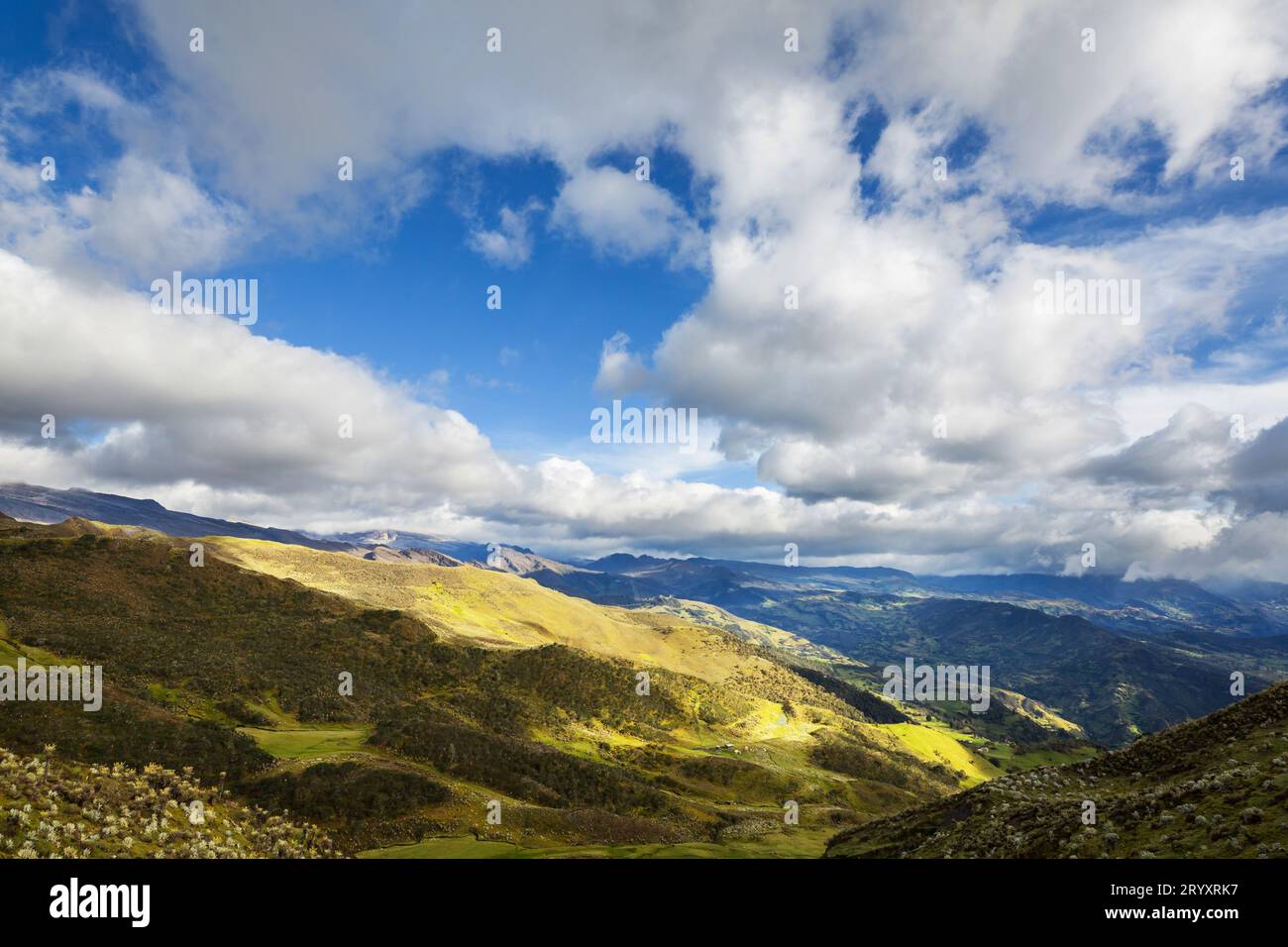 Mountains in Colombia Stock Photo - Alamy