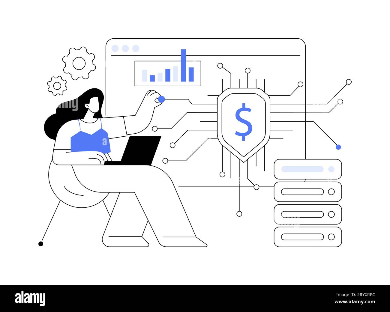 Quantum computing security Stock Vector Images - Alamy