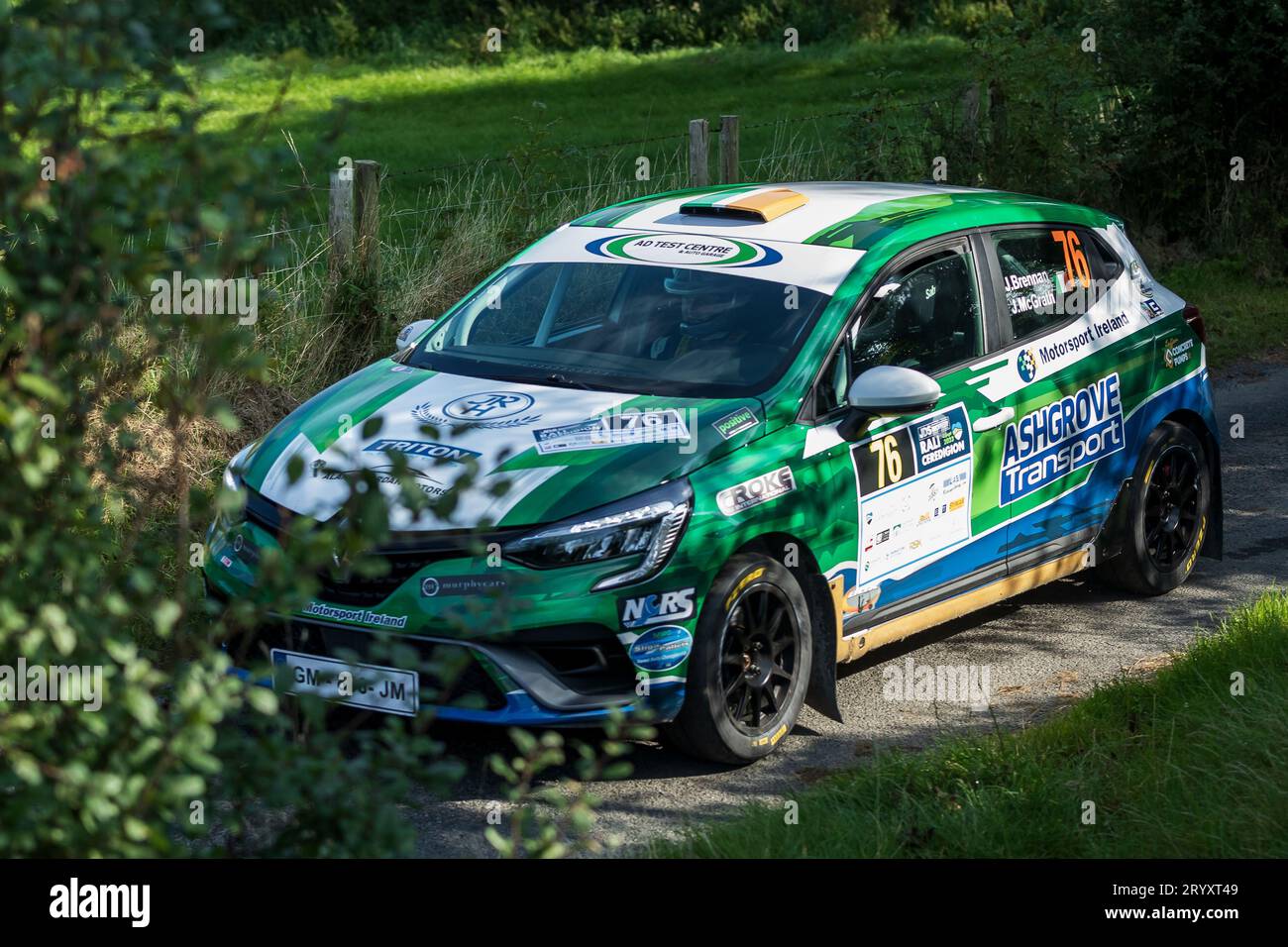 Renault clio rally car hi-res stock photography and images - Alamy