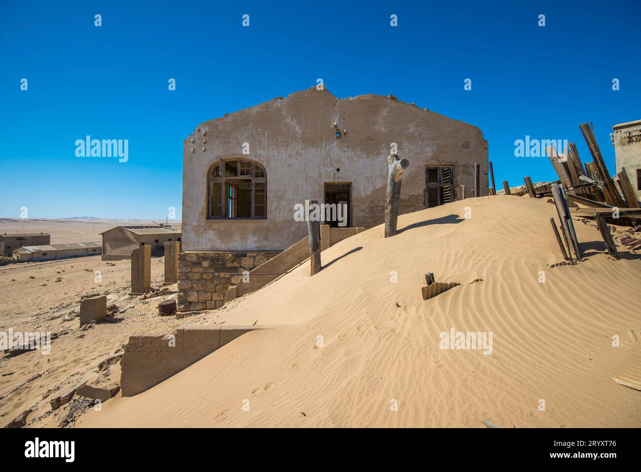 Abandoned ghost town of Kolmanskop in Namibia Stock Photo - Alamy