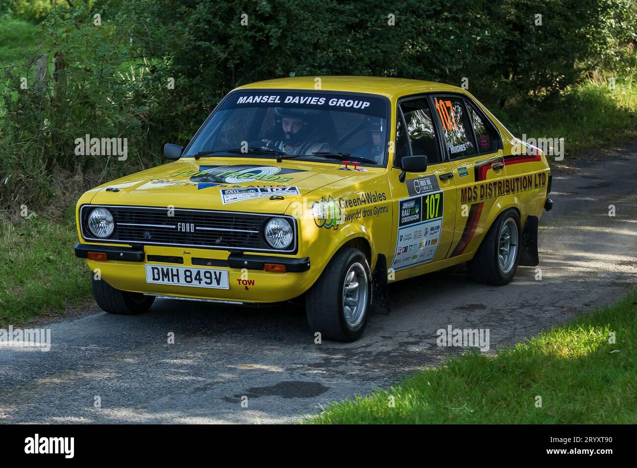 Ceredigion, Wales - 02 September 2023 Rali Ceredigion: James Evans and ...