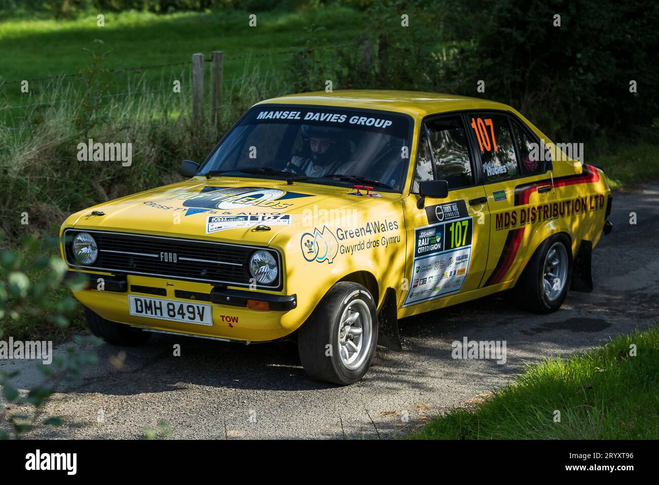 Ceredigion, Wales - 02 September 2023 Rali Ceredigion: James Evans and ...