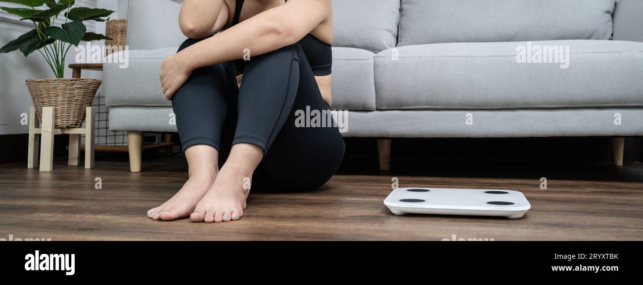 Asian healthy woman bored of dieting Weight loss failÂ Fat diet and ...