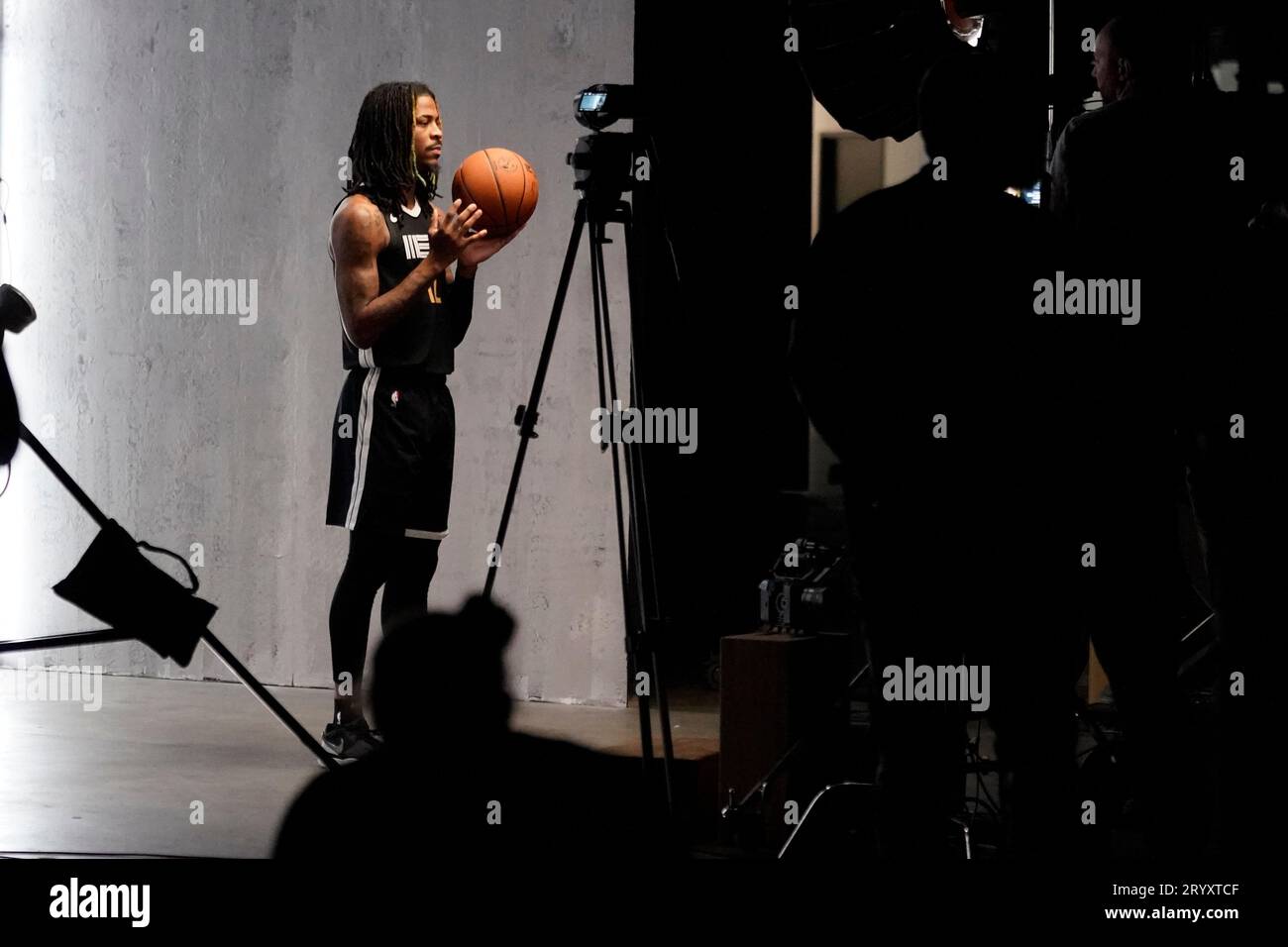 Memphis Grizzlies' Ja Morant poses for a portrait during the NBA ...