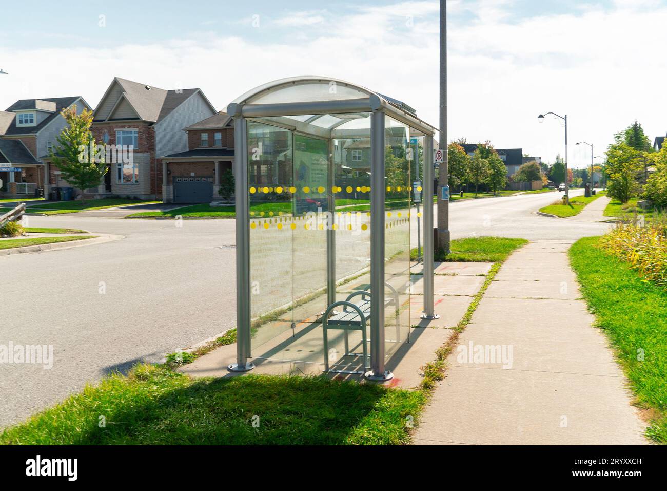 Canadian mailbox, isolated on white background Stock Photo - Alamy