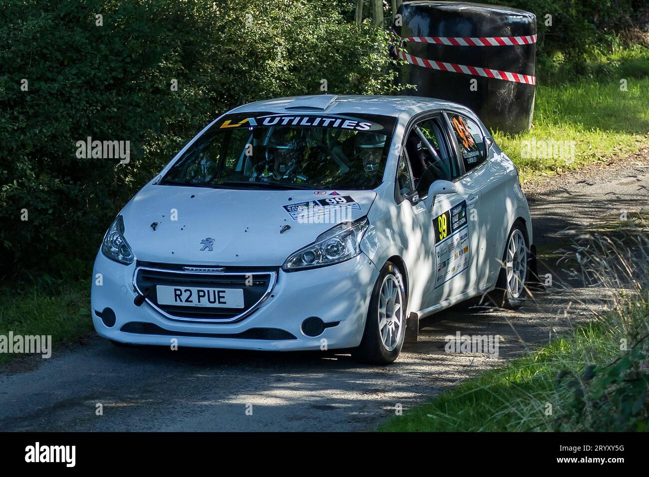 Ceredigion, Wales - 02 September 2023 Rali Ceredigion: Gary Ollerenshaw ...