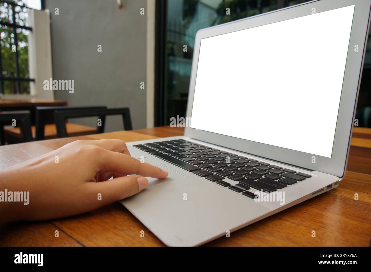 Working businesswoman hands typing hi-res stock photography and images ...