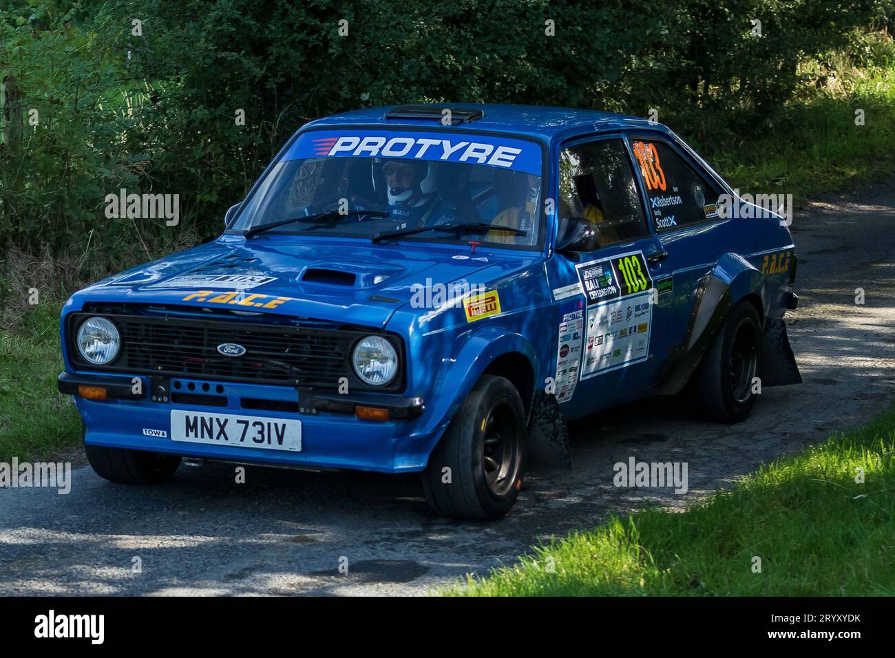 Ceredigion, Wales - 02 September 2023 Rali Ceredigion: Andrew Scott and ...