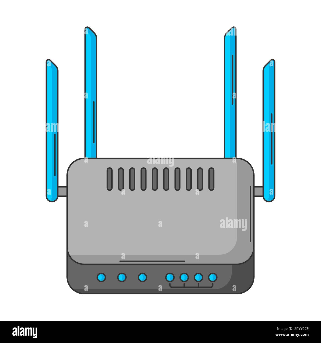 Router machine Stock Vector Images - Alamy