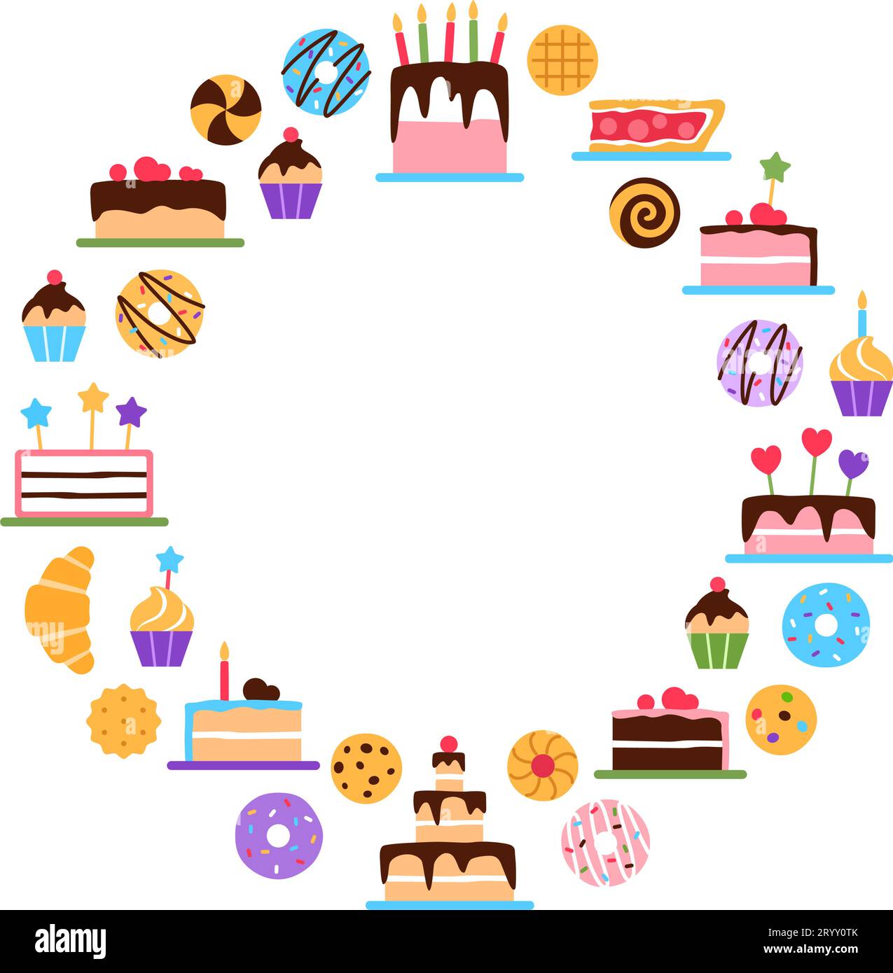 Cream border Cut Out Stock Images & Pictures - Alamy