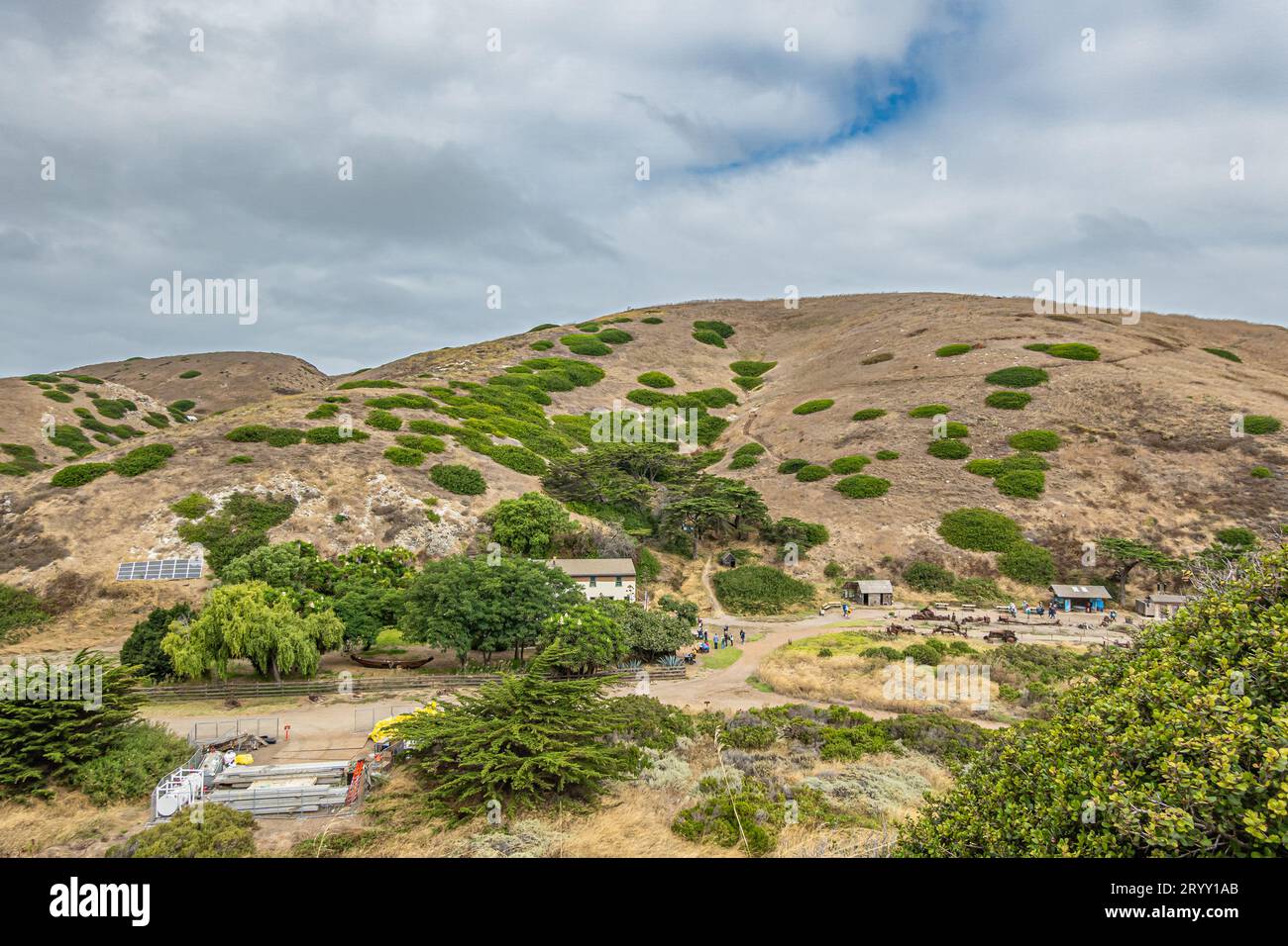 Santa Cruz Island, CA, USA - September 14, 2023: Historic Scorpion ...