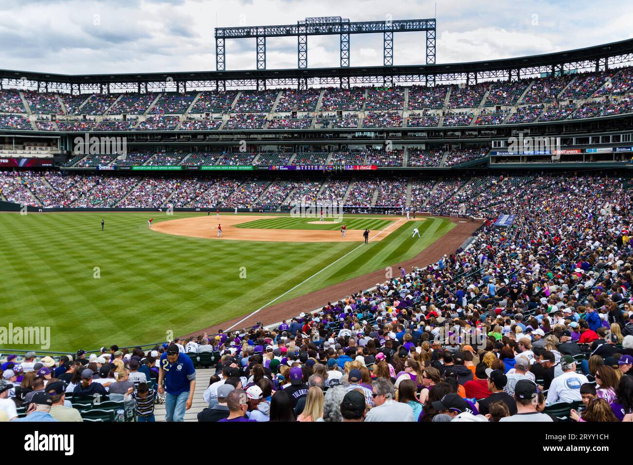 Stadium u s baseball hi-res stock photography and images - Alamy