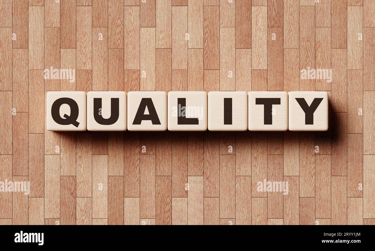 QUALITY wooden word block cubes with a laminate background. Production ...