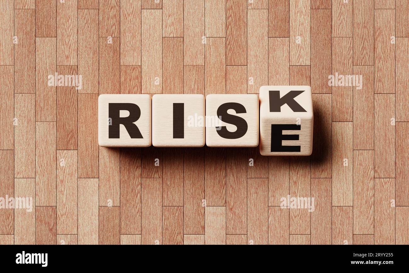 Financial analysis wood cube hi-res stock photography and images - Alamy