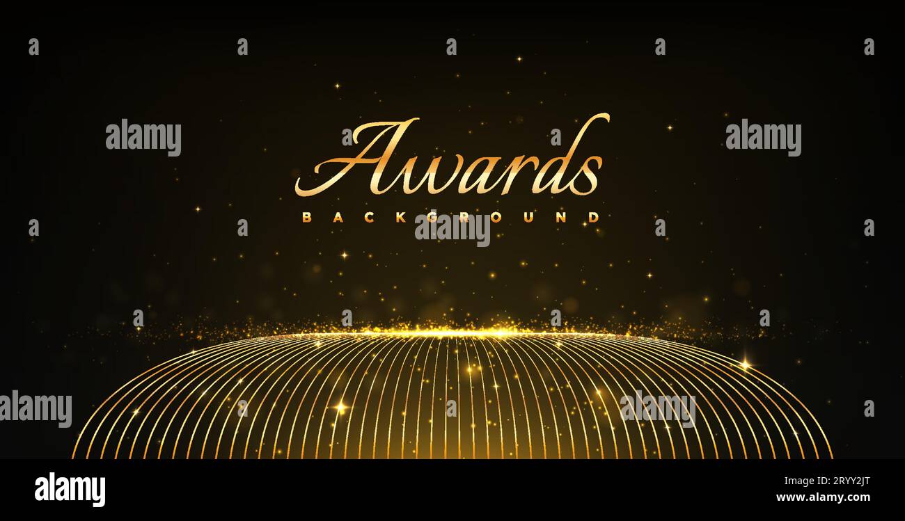 Awards black background vector Stock Vector Image & Art - Alamy