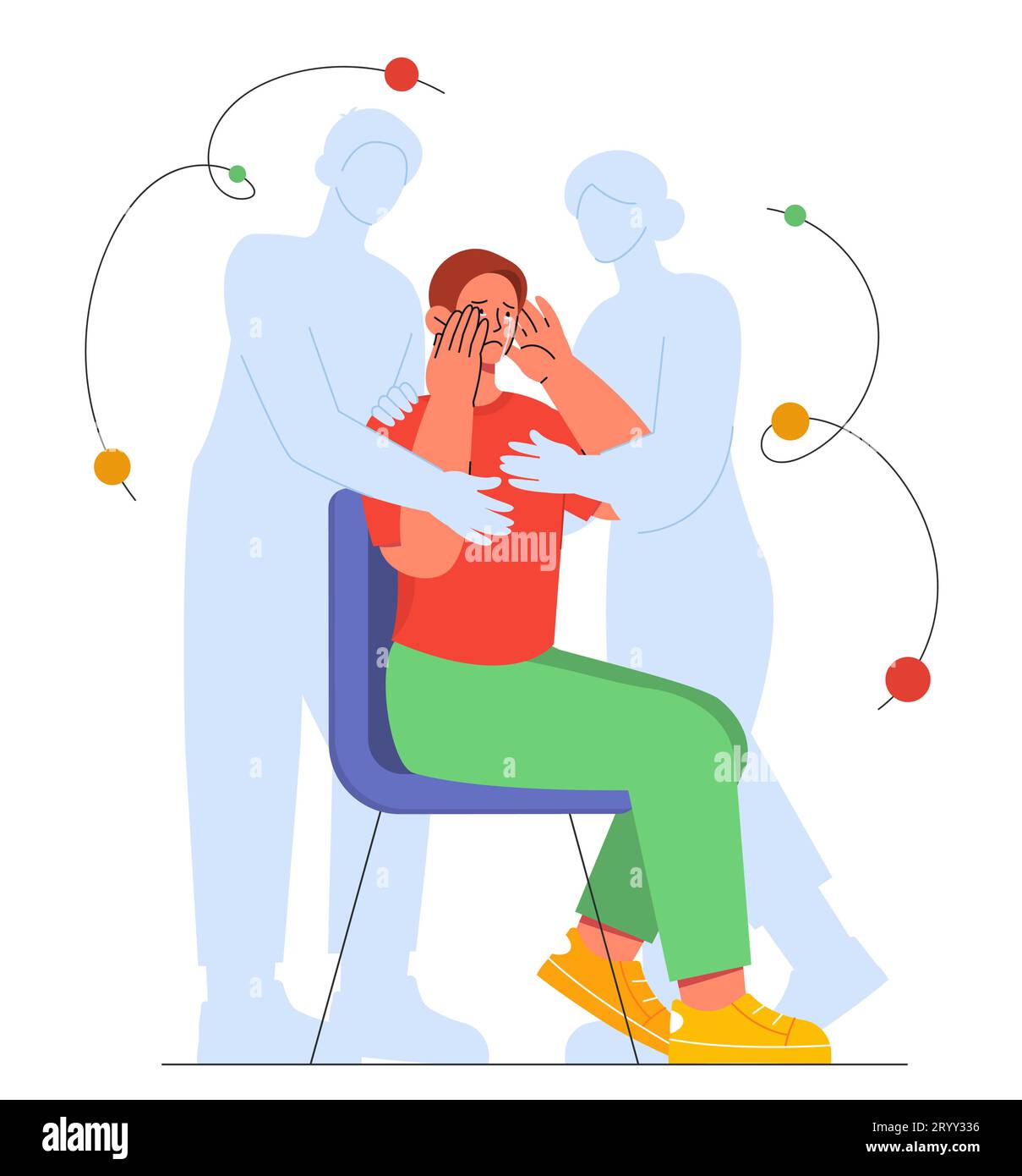 Woman memory loss concept Cut Out Stock Images & Pictures - Alamy