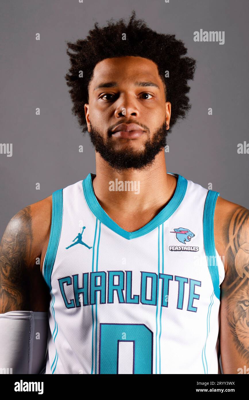 Charlotte Hornets forward Miles Bridges at the NBA basketball's team ...