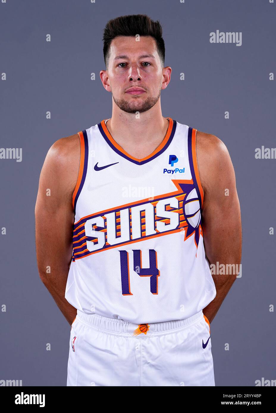 Phoenix Suns' Drew Eubanks poses for a portrait during the NBA ...