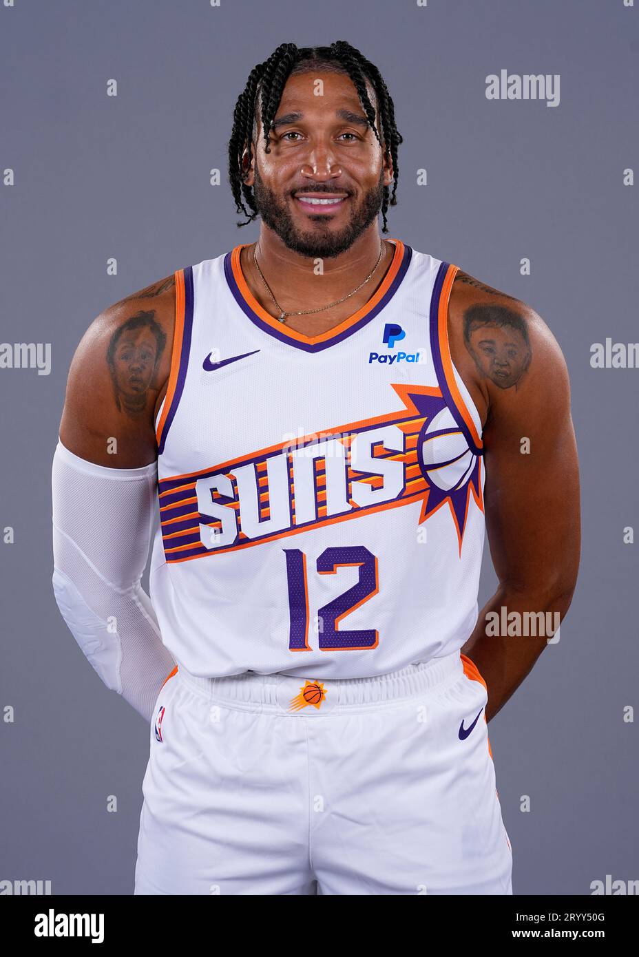 Phoenix Suns' Ish Wainright poses for a portrait during the NBA ...