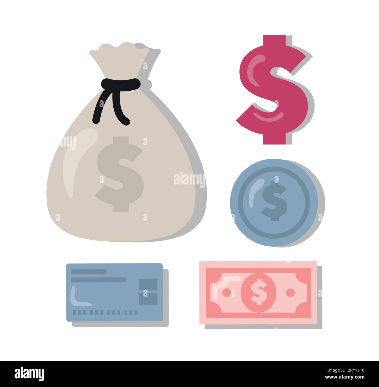 Wad of paper money Stock Vector Images - Alamy