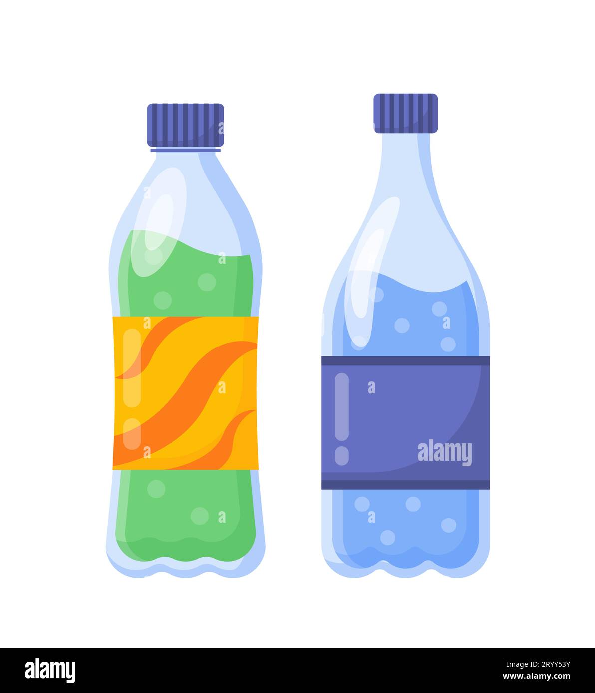 Sparkling water vector set Stock Vector Image & Art - Alamy