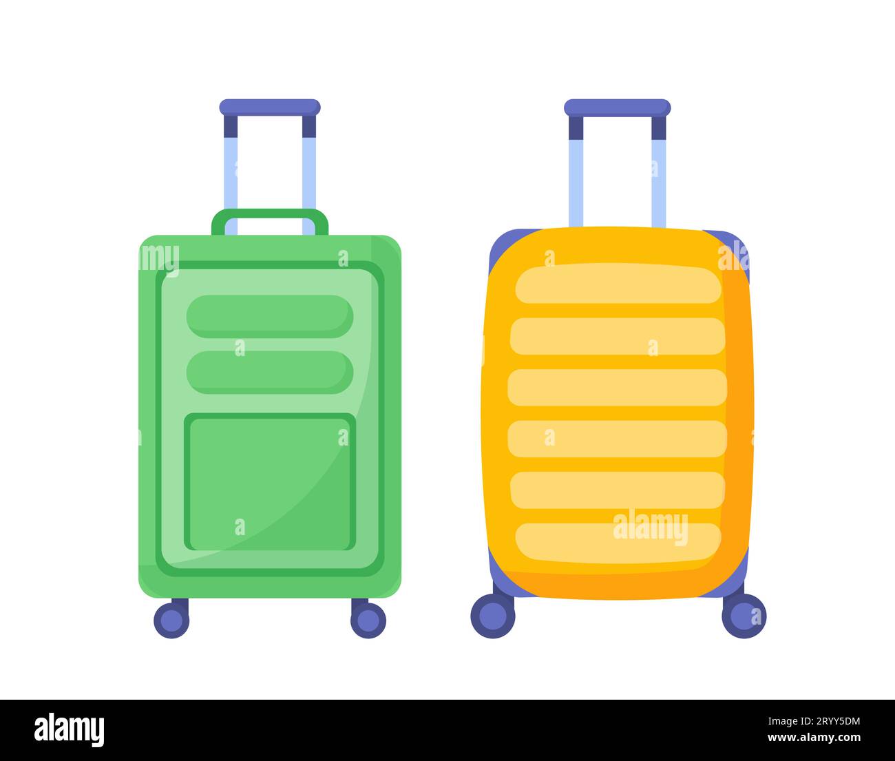 Travel bags vector set Stock Vector Image & Art - Alamy