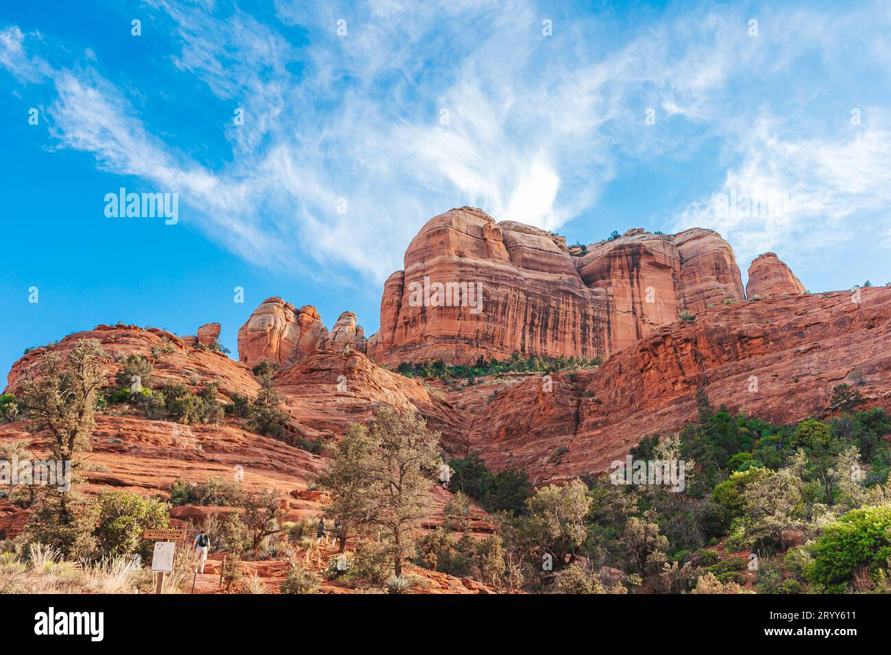 Scenic Cathedral Rock Sedona Arizona Landscape Stock Photo - Alamy