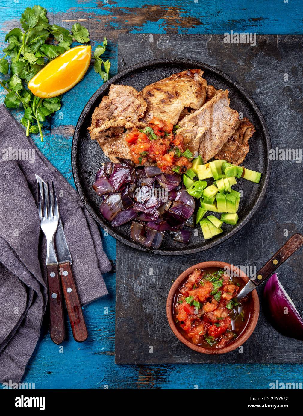 Yucatan Mexican Food Pork POC CHUC poc chuck. Pork marinaded in orange ...