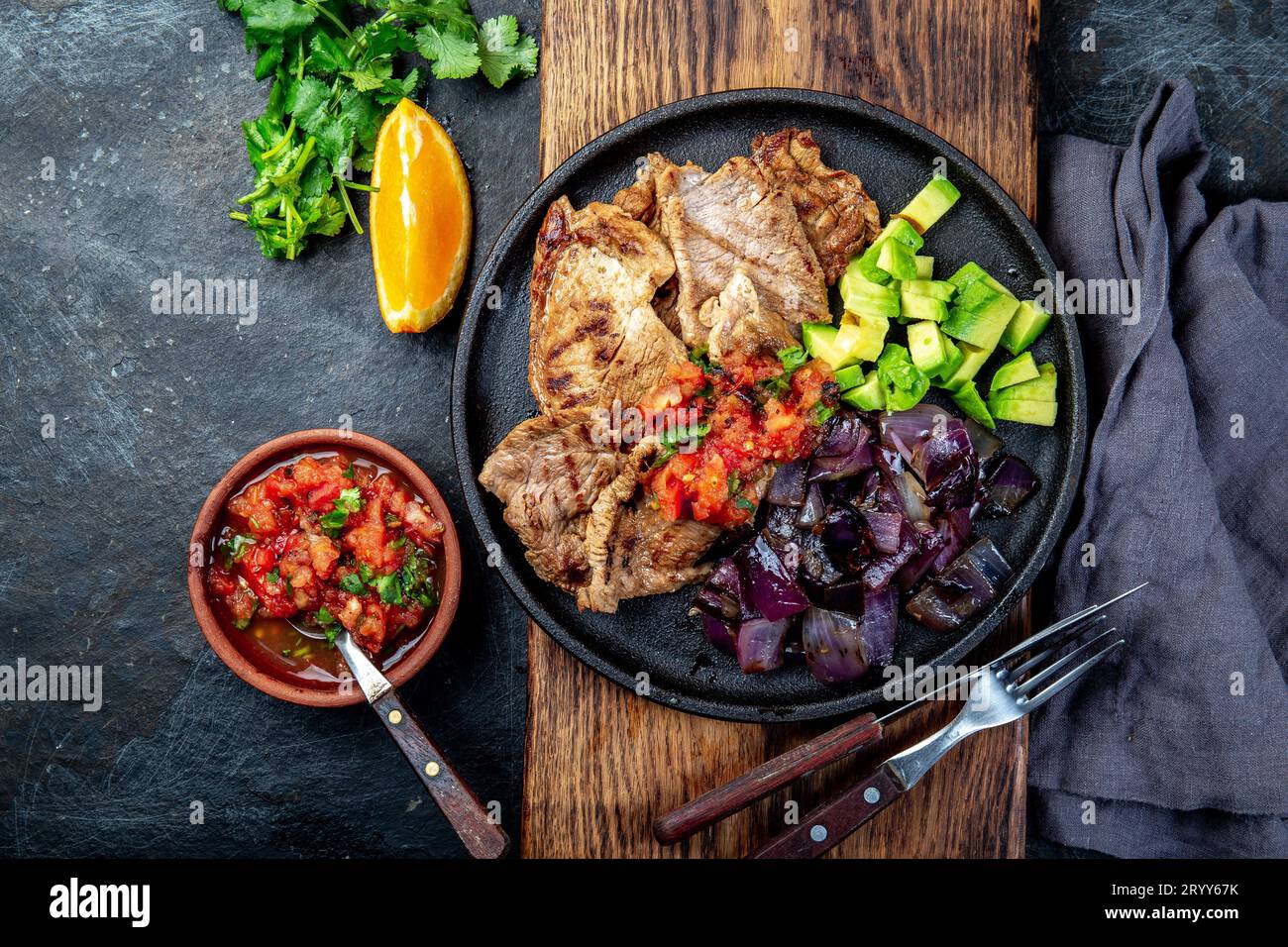 Yucatan Mexican Food Pork POC CHUC poc chuck. Pork marinaded in orange ...