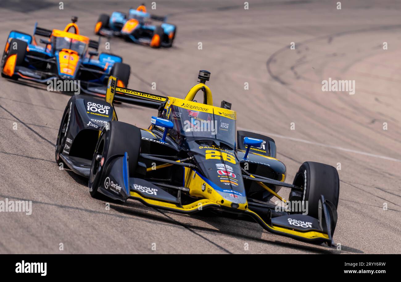 Andretti herta autosport with curb agajanian hi-res stock photography ...