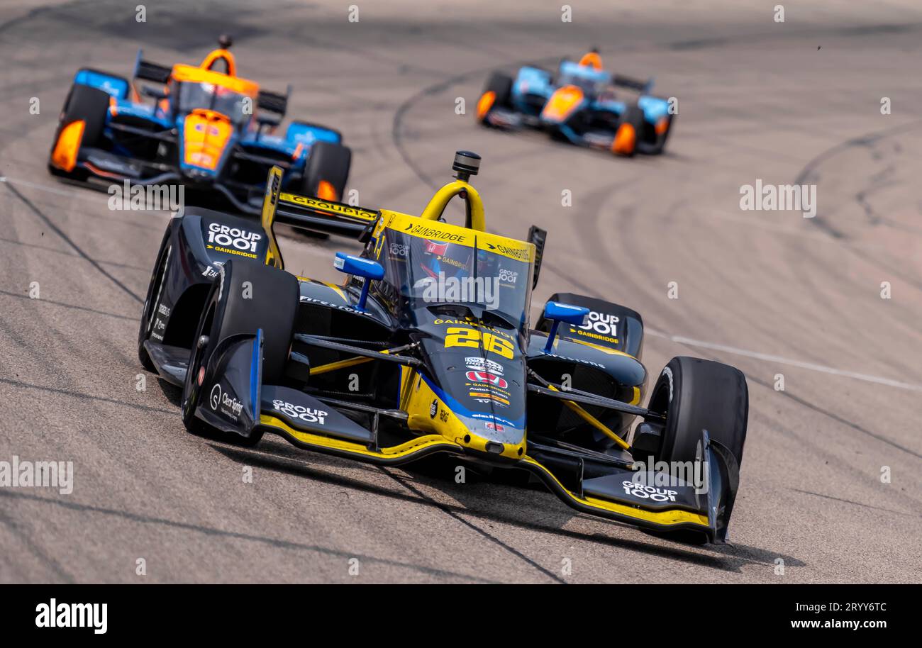 Andretti herta autosport with curb agajanian hi-res stock photography ...
