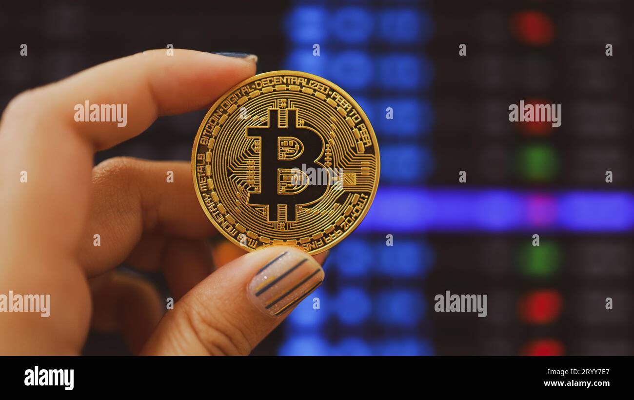 Bitcoina investment hi-res stock photography and images - Alamy
