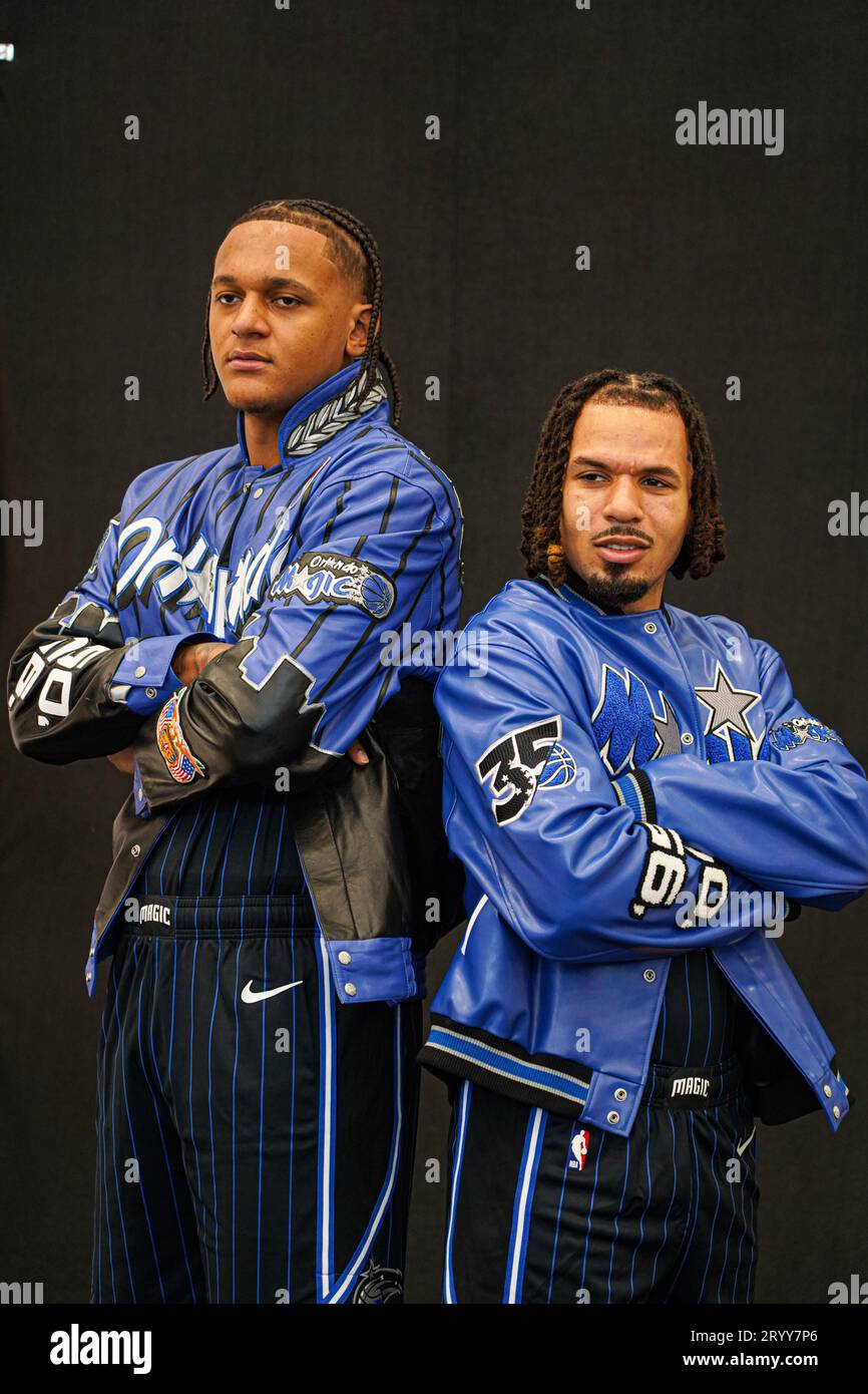 Orlando, Florida, USA, October 2, 2023, Paolo Banchero #5 and Cole ...