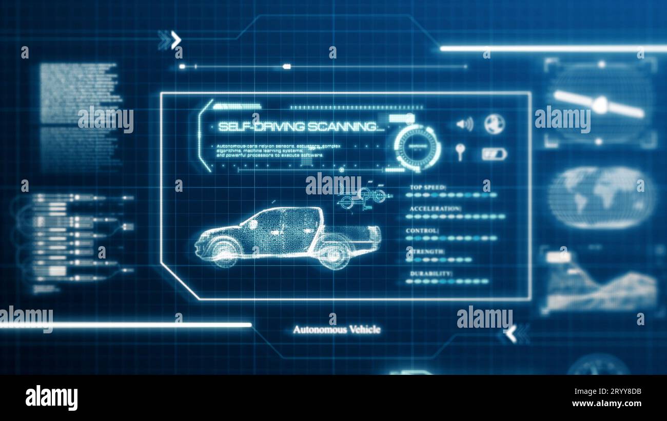 Car display interface hi-res stock photography and images - Alamy