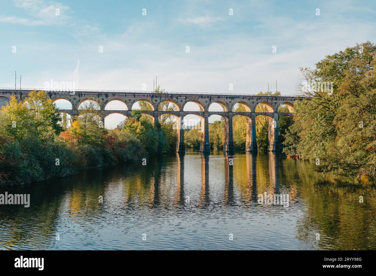 Old german railway bridge in hi-res stock photography and images - Alamy