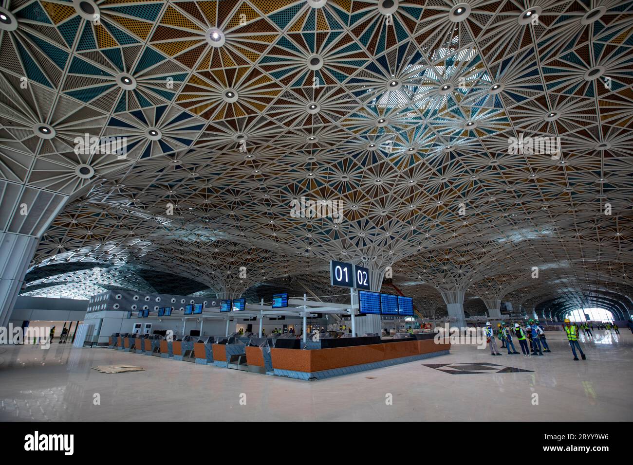 Dhaka, Bangladesh: 02, October, 2023: The newly built third terminal of ...