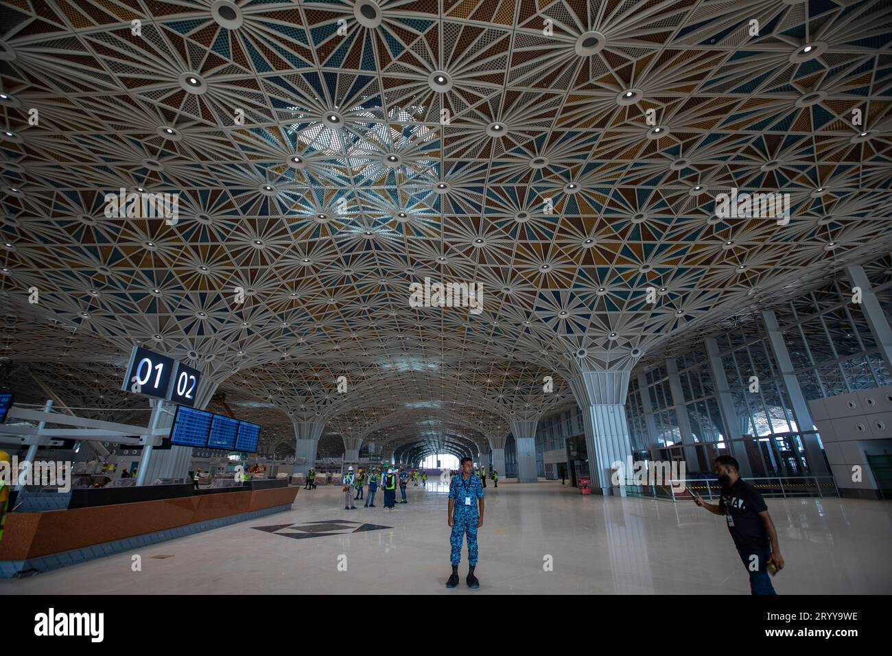 Dhaka, Bangladesh: 02, October, 2023: The newly built third terminal of ...
