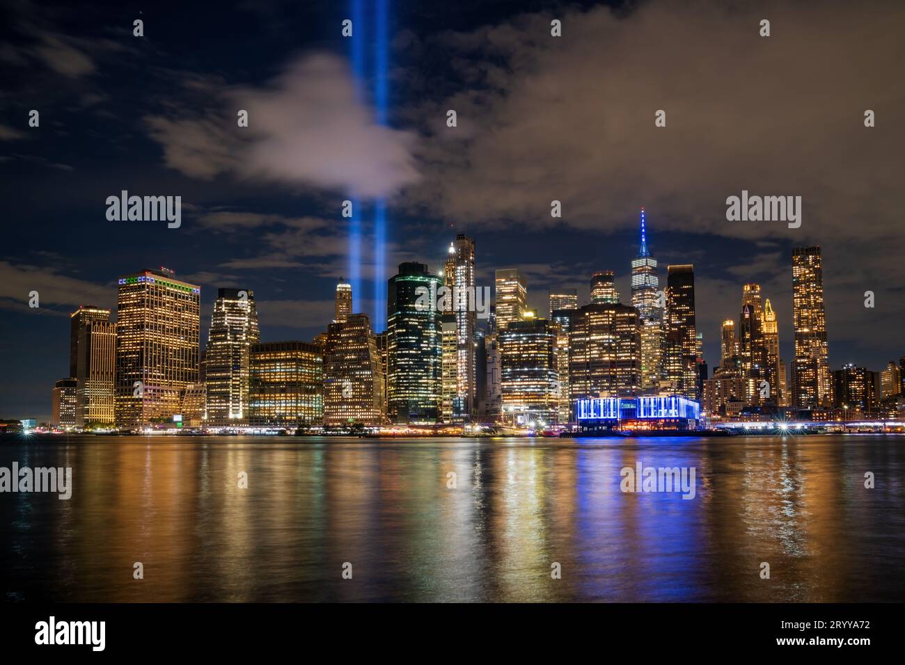 New york skylines memorial hi-res stock photography and images - Alamy