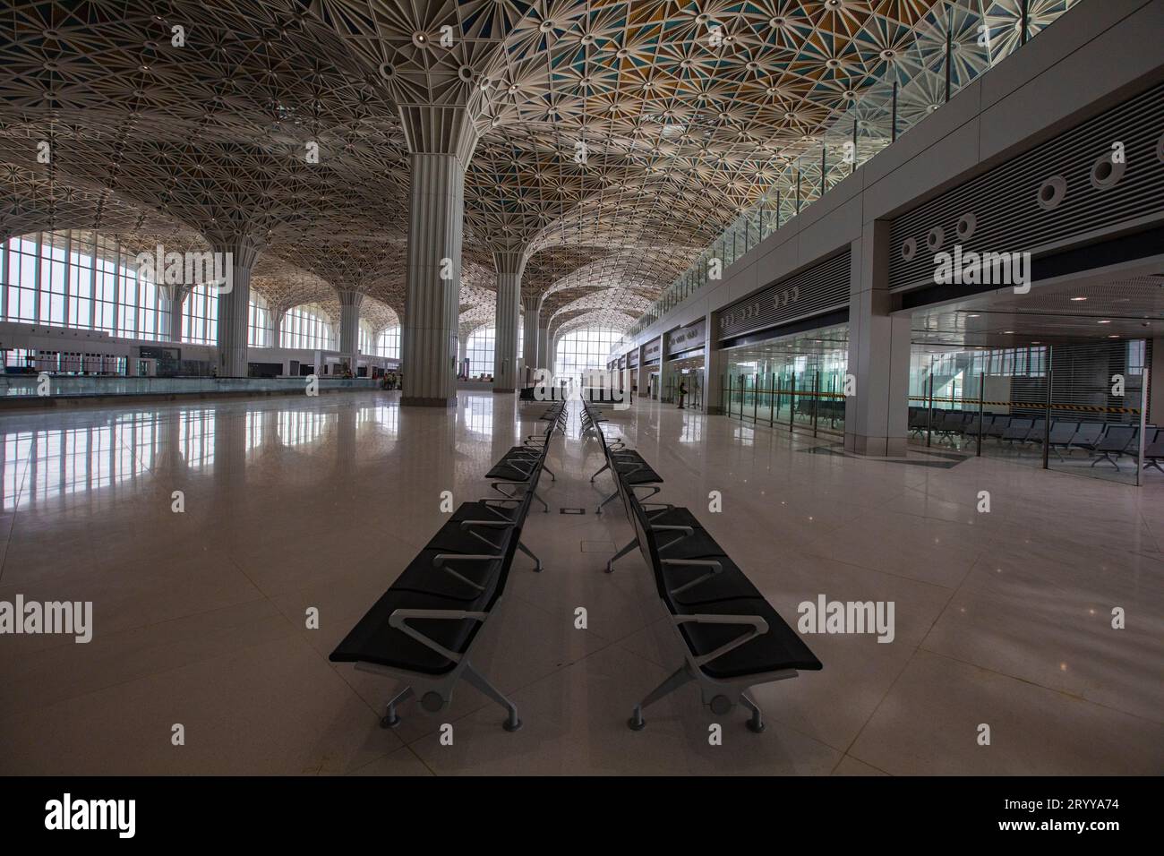 Dhaka, Bangladesh: 02, October, 2023: The newly built third terminal of ...