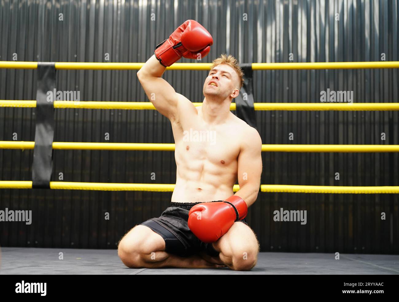 Muay Thai, The martial art of Thailand, Boxer's happiness when he wins ...