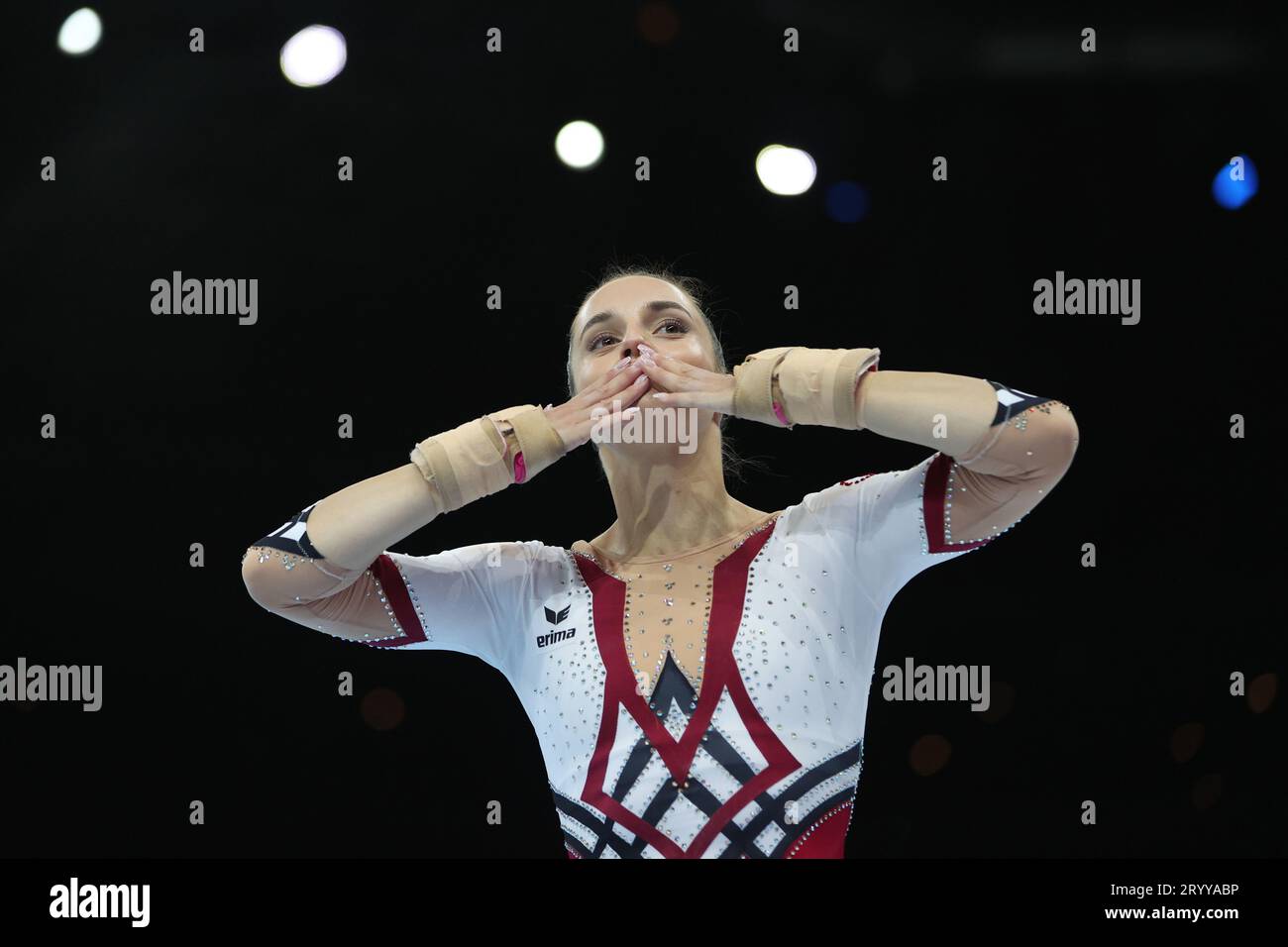 Antwerp, Belgium. 2nd Oct, 2023. Pauline Schaefer-Betz of Germany ...