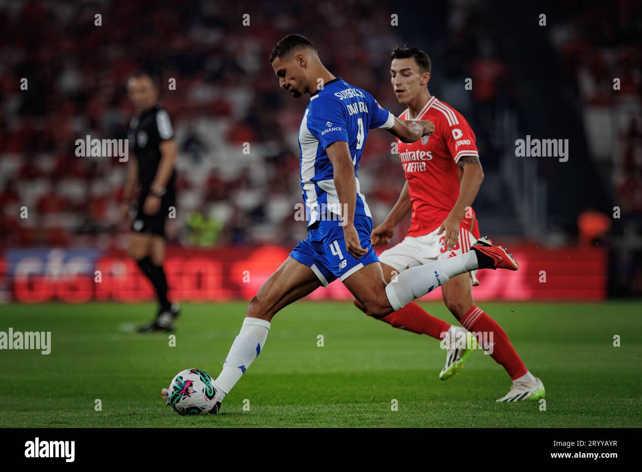 David Carmo during Liga Portugal Betclic 23/24 game between SL Benfica ...