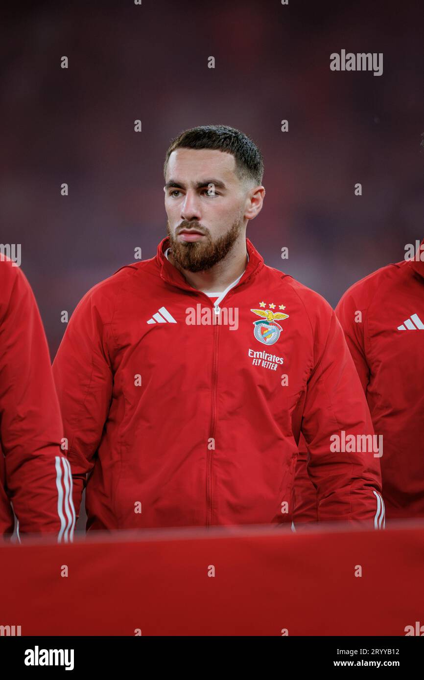 Orkun Kokcu during Liga Portugal Betclic 23/24 game between SL Benfica ...