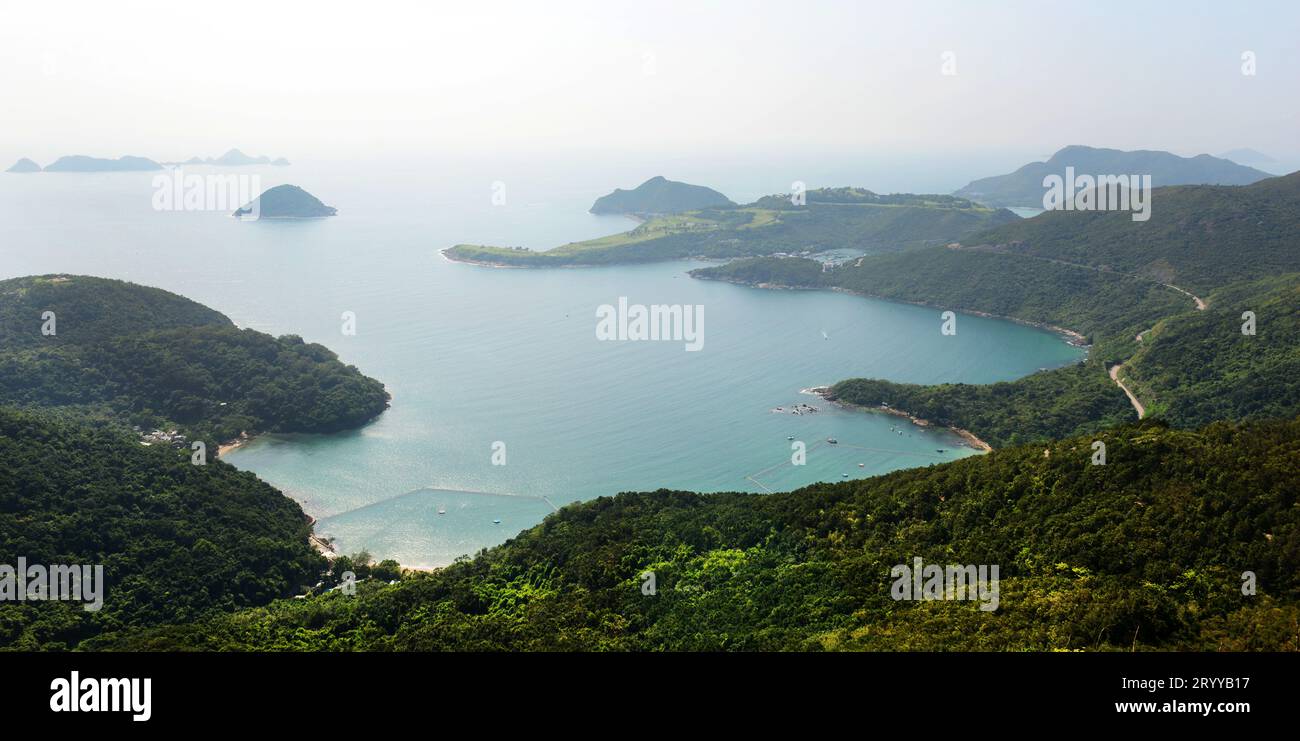 Views of Clearwater Bay from the High Junk Peak in t he Clearwater Bay ...