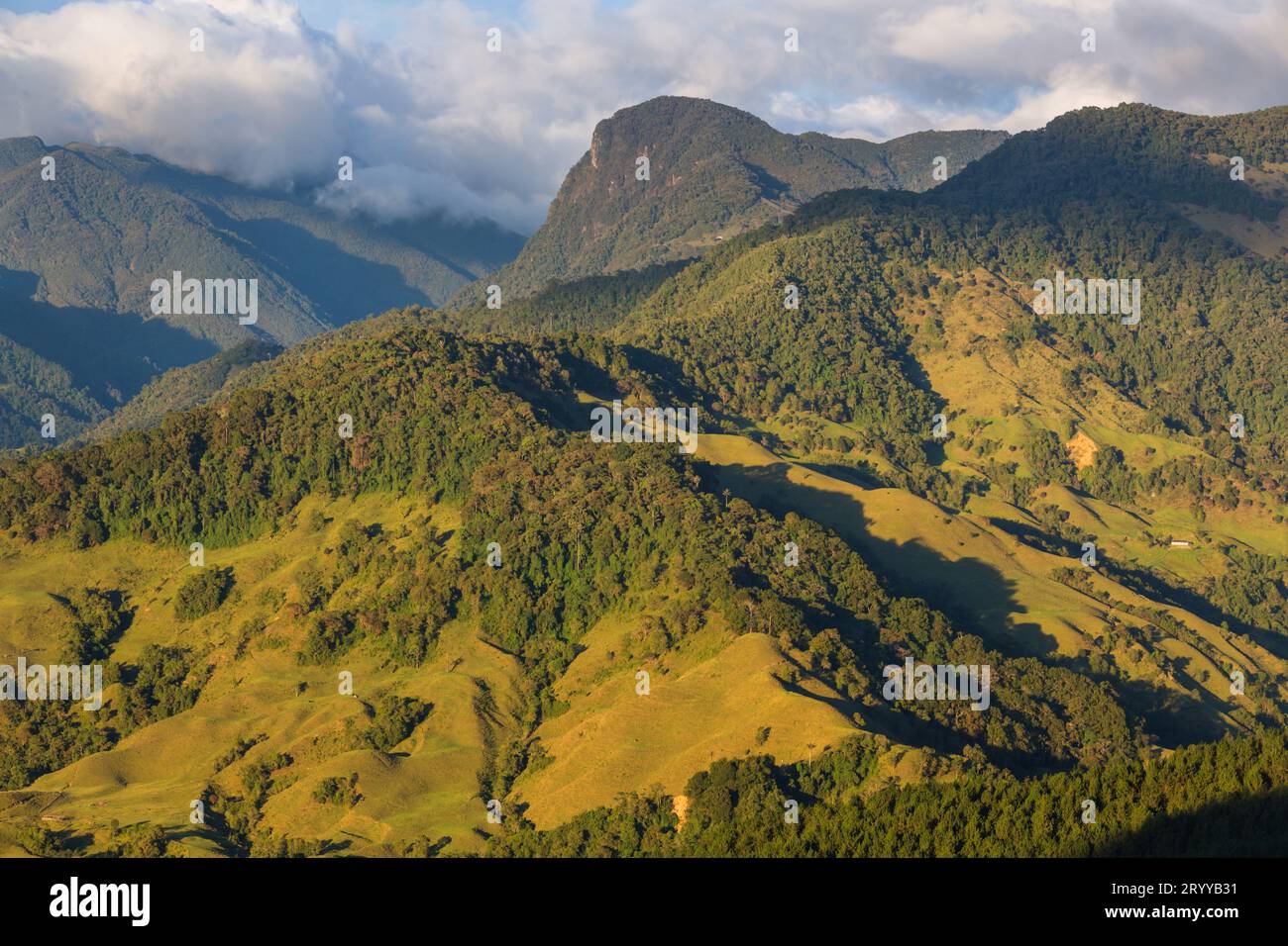 Mountains in Colombia Stock Photo - Alamy